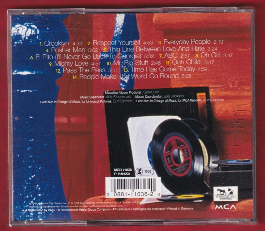 Crooklyn Volume 1 - Music From The Motion Picture (CD) (Gebraucht) in ...