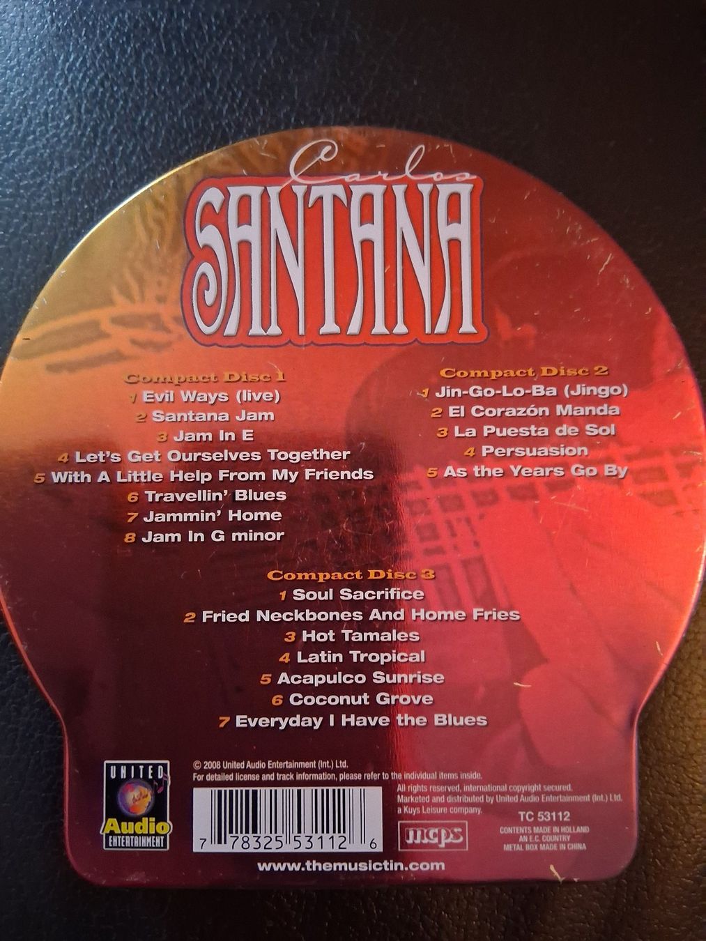 Carlos Santana - Guitar Legend - Collection 3 CDs 💿🎶🎸 ... (D'occasion ...