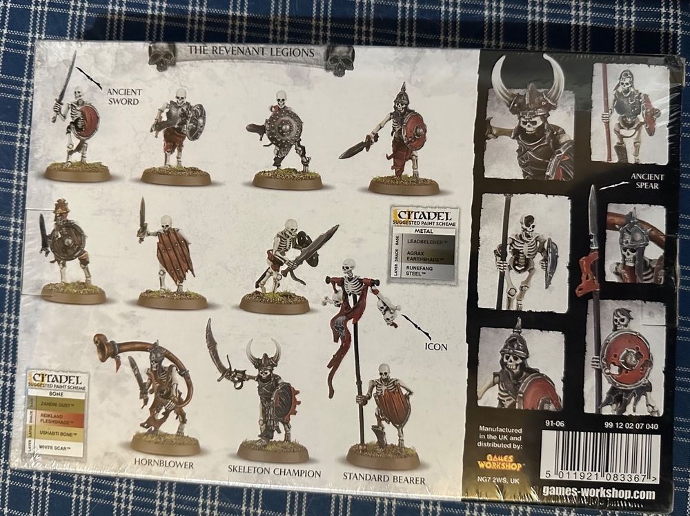 Warhammer AOS Skeleton Warriors (Neu und originalverpackt) in ...