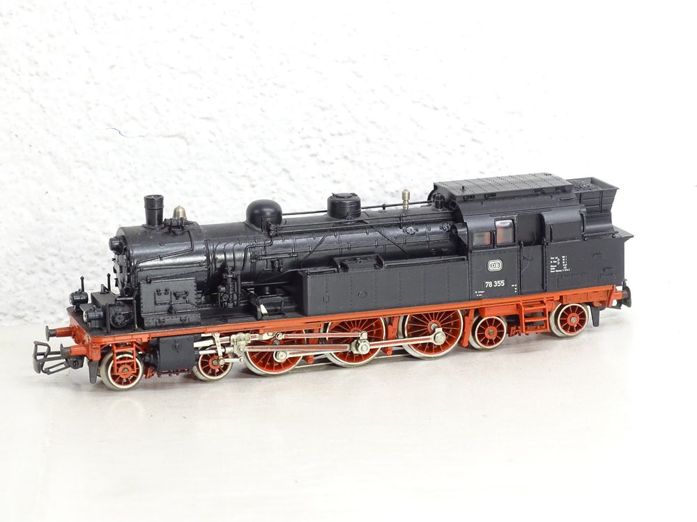 Märklin 3106 Dampflok BR78 355 DB, Schwarz, H0,WS/AC (Gebraucht) in Wohlen für CHF 51 – mit ...