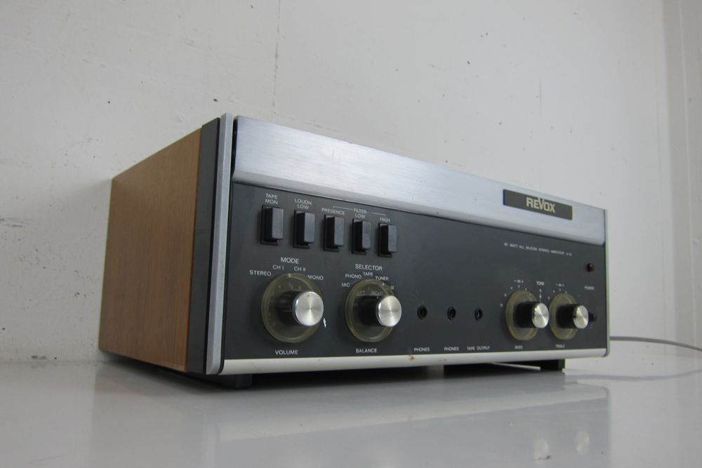 Revox A78 Vintage Stereo Verstärker | Kaufen auf Ricardo