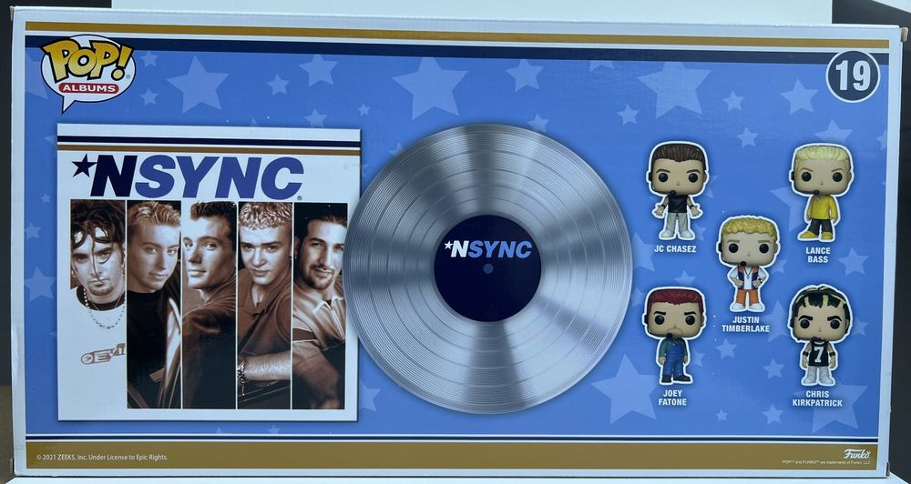 Funko POP! Albums NSYNC Edition Limitée (Neu und originalverpackt) in ...
