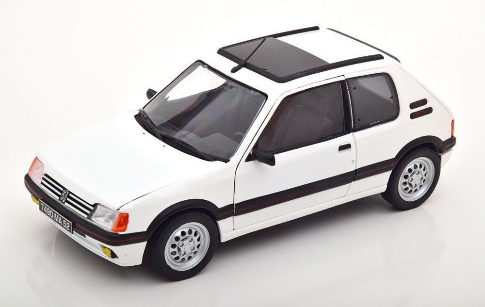 Peugeot 205 GTI 1.6 1983-1989 weiss / schwarz 1:18 (Neu und ...