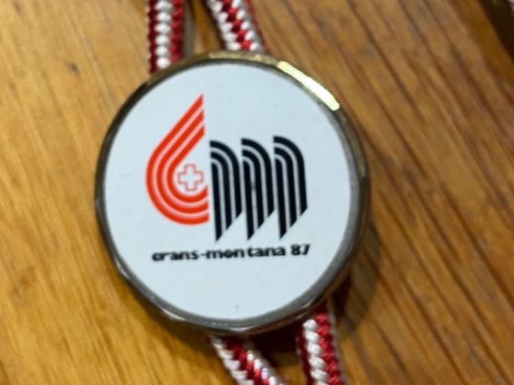 Crans Montana 87 Ski World Championship Medal Vintage (Gebraucht) in ...