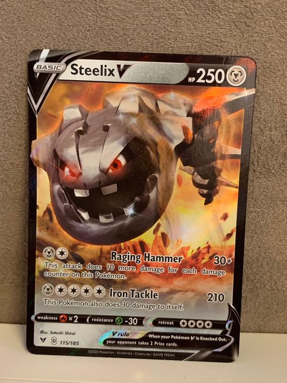 Steelix V ENG Vivid Voltage Pokemon 115/185 (Gebraucht) in Fislisbach ...