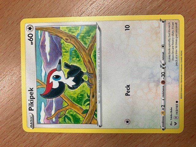 Pokemon Pikipek 143/185 | Kaufen auf Ricardo