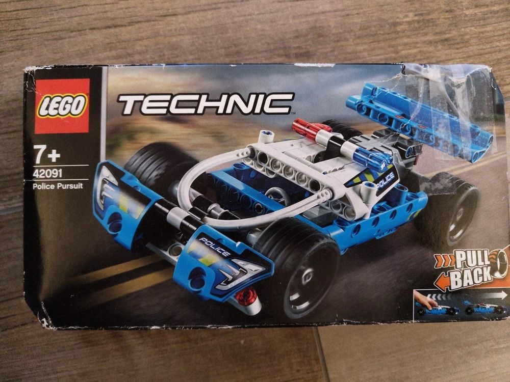 LEGO Technic 42091 - Polizei-Verfolgungsjagd (Neu und originalverpackt ...