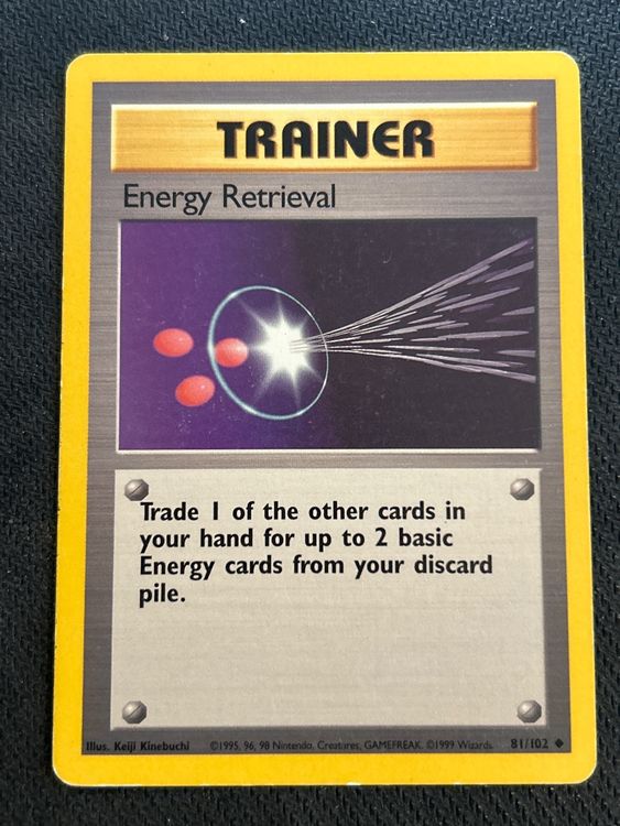 Pokemon Card Old Basic Set 1998, Trainer 81/102 | Kaufen auf Ricardo