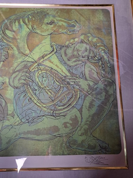 Lithographie Hans Erni, sehr gross, handsigniert | Kaufen auf Ricardo