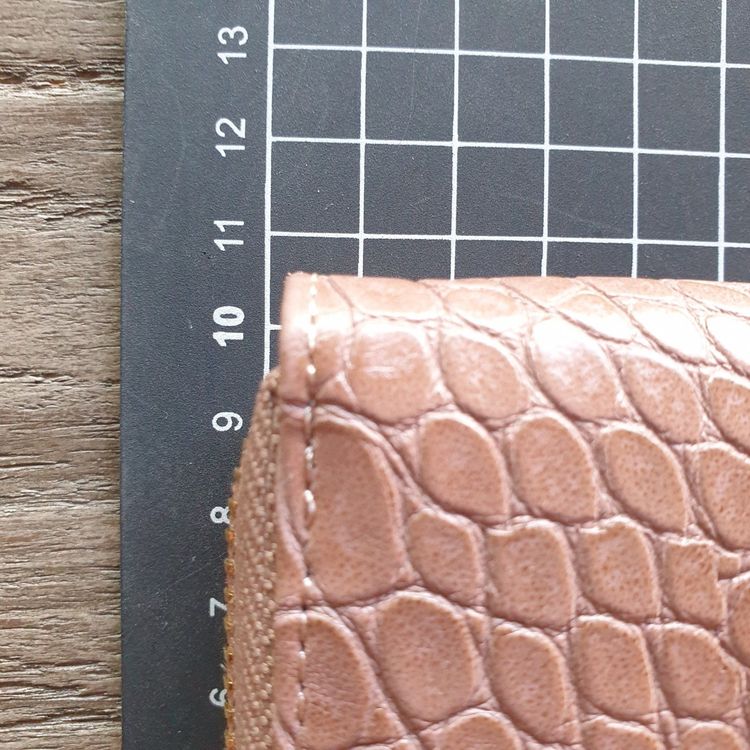 🐸 ELEGANTES PORTEMONNAIE IN KROKO OPTIK (Gebraucht) in Môtier (Vully ...