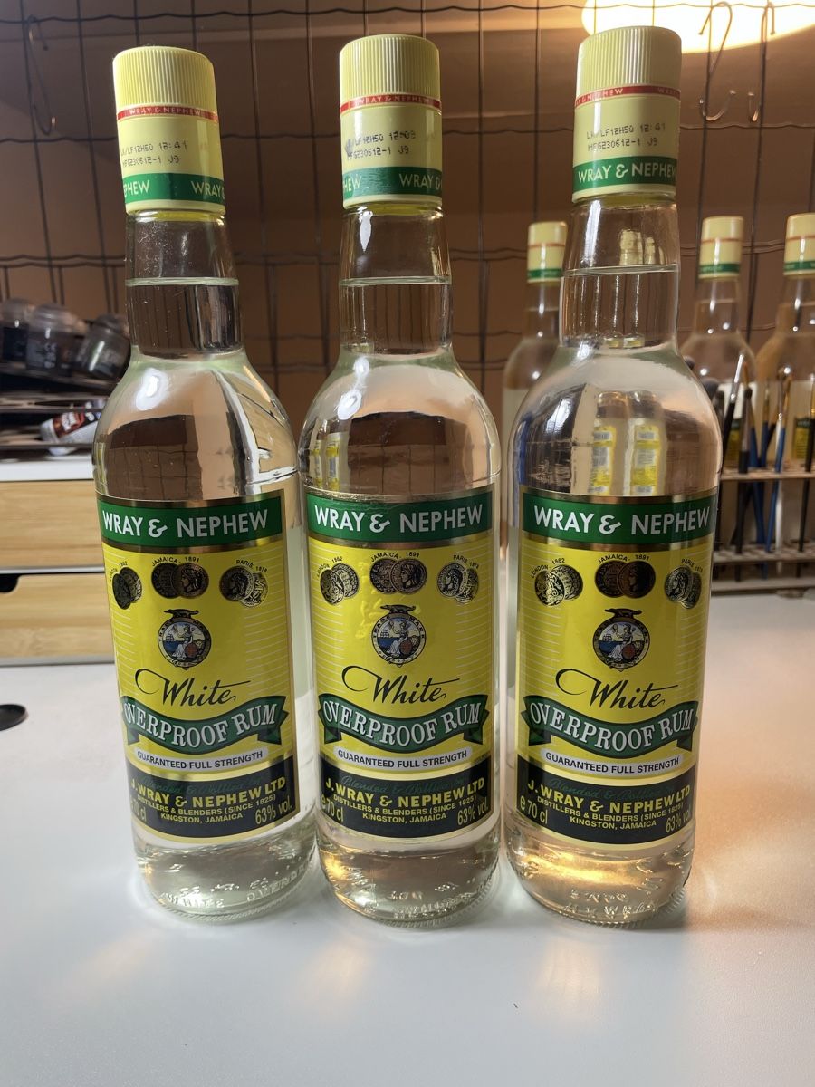 Wray & Nephew White Overproof Rum, 63% vol. aus Jamaica! (Neu und ...