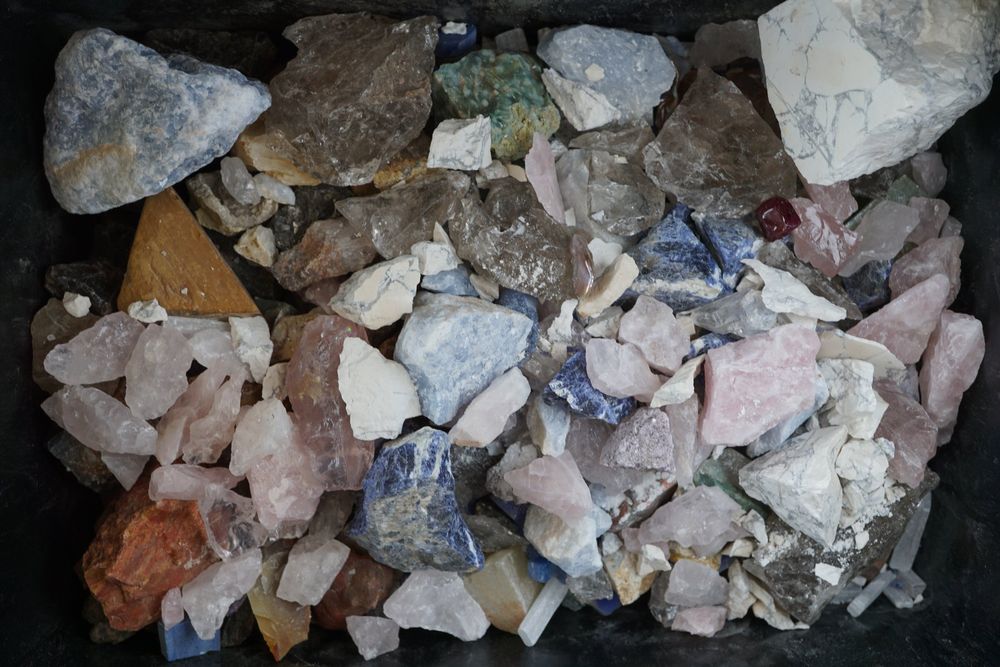 Rohsteine 1kg Rohsteine Set Gemischt (Neu und originalverpackt) in Eschenbach SG für CHF 10 ...