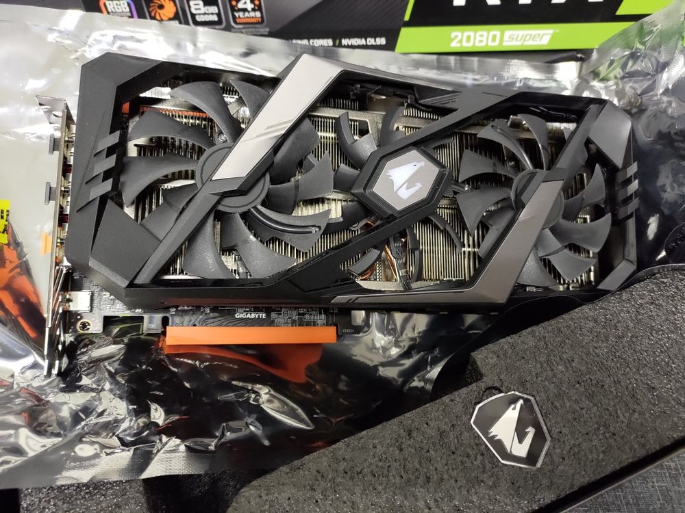 Gigabyte Aorus nVidia GeForce RTX 2080 Super RGB 8GB 1860MHz | Kaufen ...