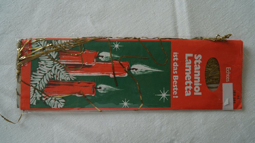 Alte Stanniol Lametta Gold (Neu und originalverpackt) in Bern für CHF ...