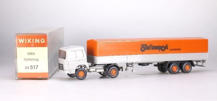 MAN Sattelzug Zünd Transport Altstätten - Wiking 1:87 OVP | Kaufen auf ...
