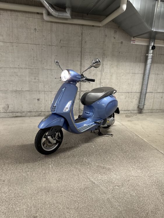 Piaggio Vespa Primavera 125 - hellblau (Gebraucht) in Schlieren für CHF 2699 – nur Abholung auf ...