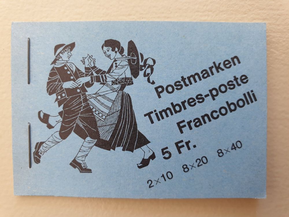 Postmarkenheft von 1977 postfrisch | Kaufen auf Ricardo