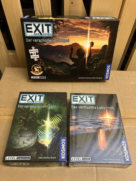EXIT: verschollene Tempel, vergessene Insel, verfl Labyrinth | Kaufen auf Ricardo