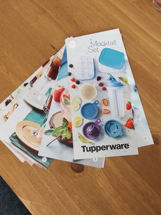 Rezeptheft Tupperware (Neu (gemäss Beschreibung)) in Niederscherli für ...