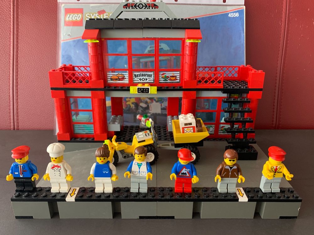 Lego 4556 Train Station Bahnhof Lego City mit Anleitung (Gebraucht) in ...