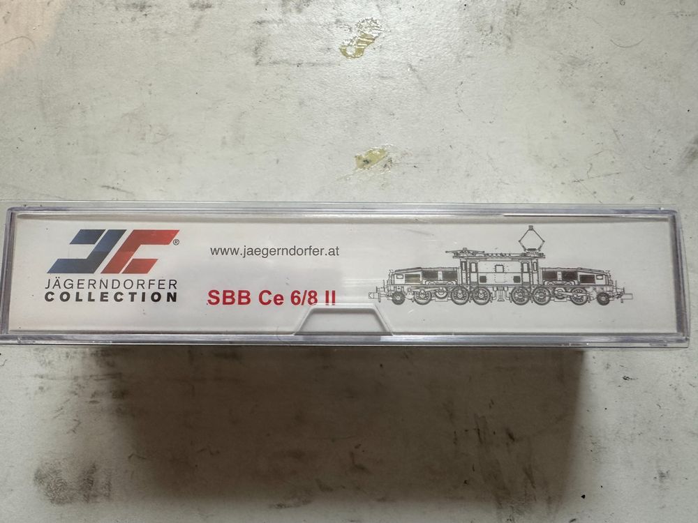 Jägerndorfer Collection 62142 SBB E-Lok Ce 6/8 Krokodil grün (Neu und ...