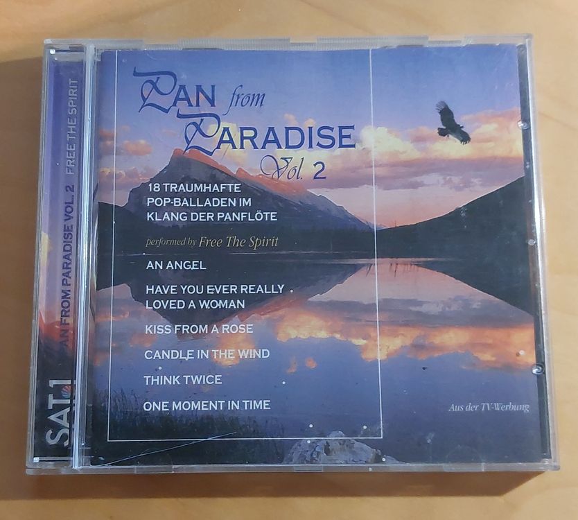 Panflöten CD "Pan from Paradise Vol.2" (Gebraucht) in Hefenhofen für ...
