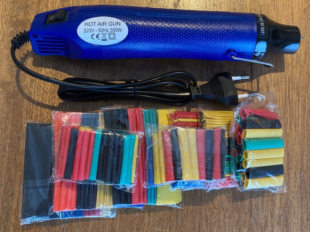 Heissluftföhn 300W inkl. Schrumpfschlauch | Kaufen auf Ricardo