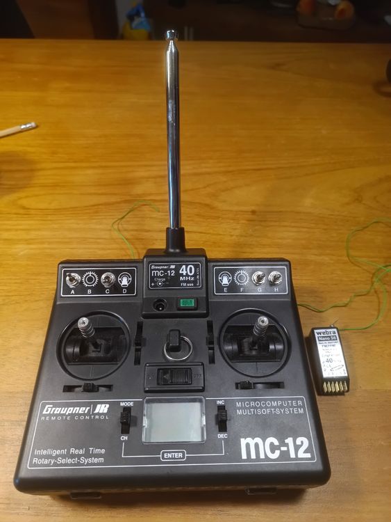 graupner JR Remote Control mc-12 transmitter (Gebraucht) in Wädenswil ...