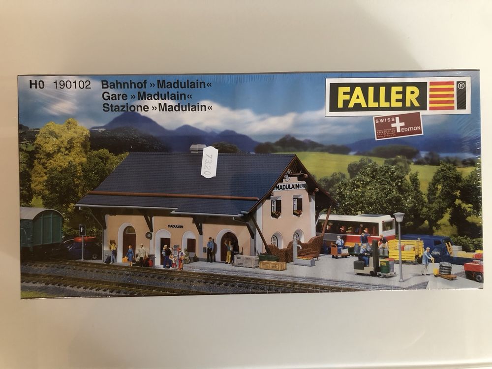 FALLER Bahnhof Madulain HO 190102 Swiss Edition neu (Neu (gemäss Beschreibung)) in Zweidlen für ...