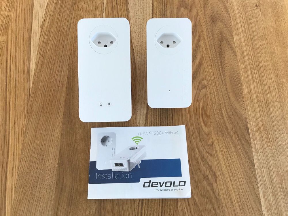 DEVOLO dLAN 1200+ WiFi ac Powerline 2Stk (Gebraucht) in Hünenberg See ...