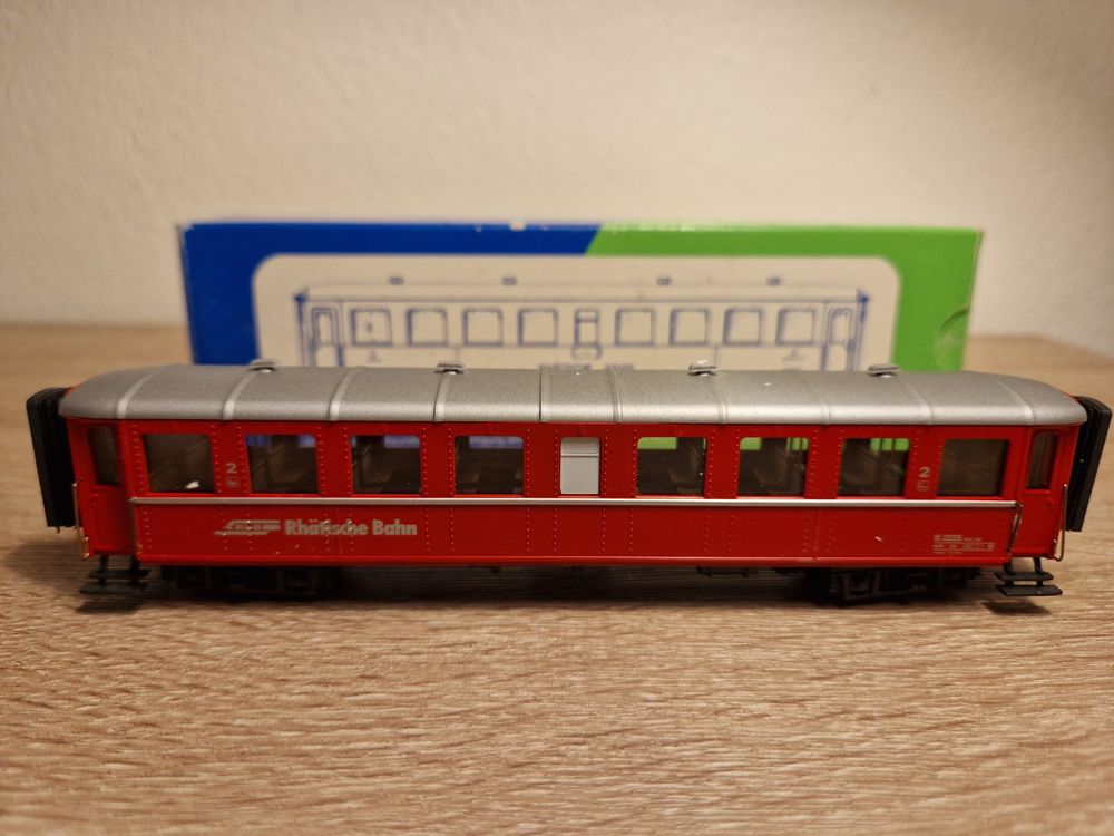 STL - Models 2202/5 Personenwagen RhB H0m | Kaufen auf Ricardo