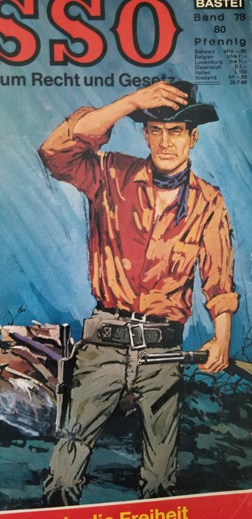 15 Stk Lasso Western Comic, Bastei Verlag 1966-1985 | Kaufen auf Ricardo
