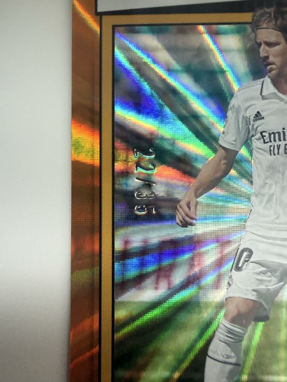 Luka Modric Score Fifa Soccer Card - Real Madrid 22/35! (Neu (gemäss ...