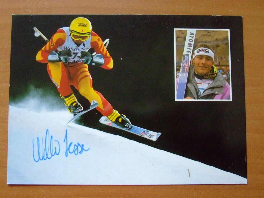 WILLIAM BESSE (CH) AUTOGRAMMKARTE (Gebraucht) in Schachen b. Reute für ...