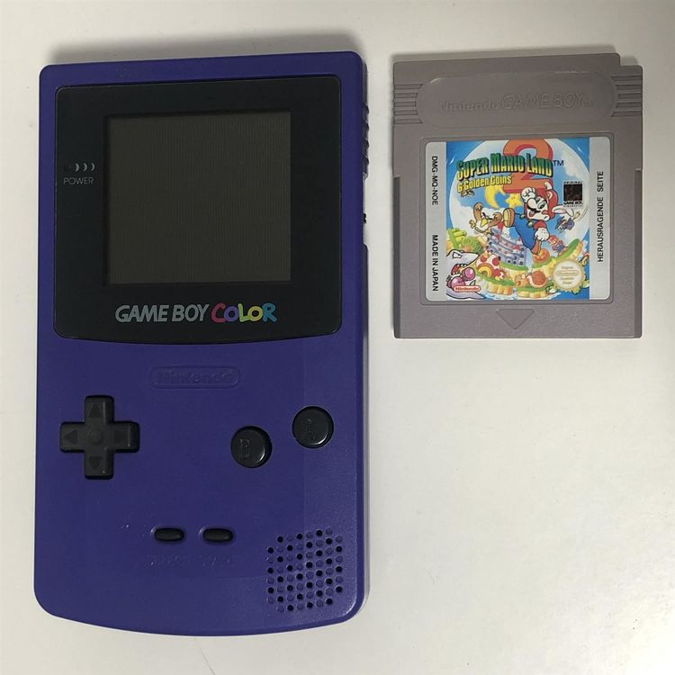 Gameboy Color Violett + Super Mario 2 | Kaufen auf Ricardo