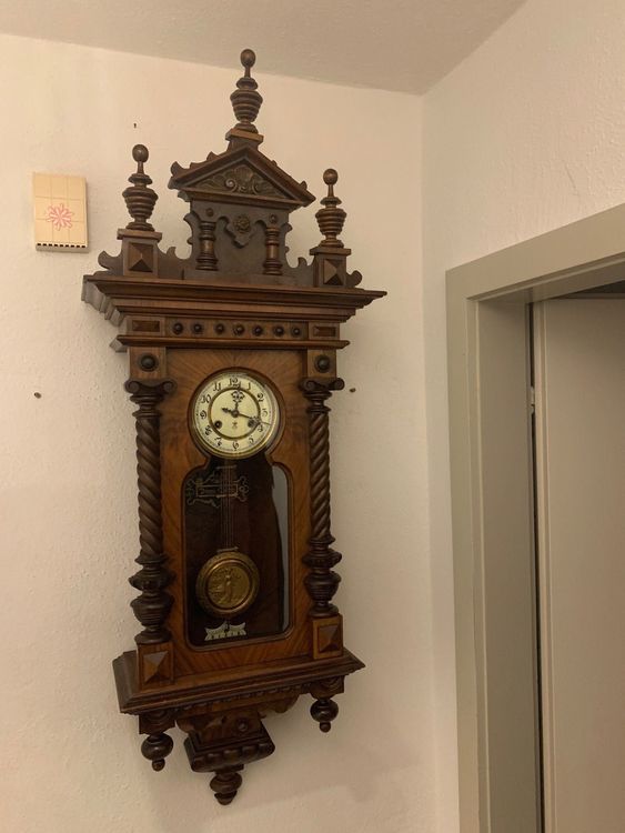 Wanduhr Gustav Becker (Gebraucht) in Landquart für CHF 120 – mit Lieferung auf Ricardo kaufen