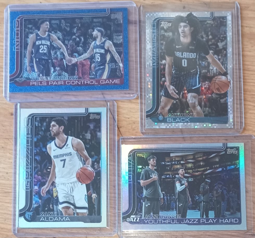 Topps 2025-26 NBA cards lot NO BASE (Neuf (Voir description)) à ...