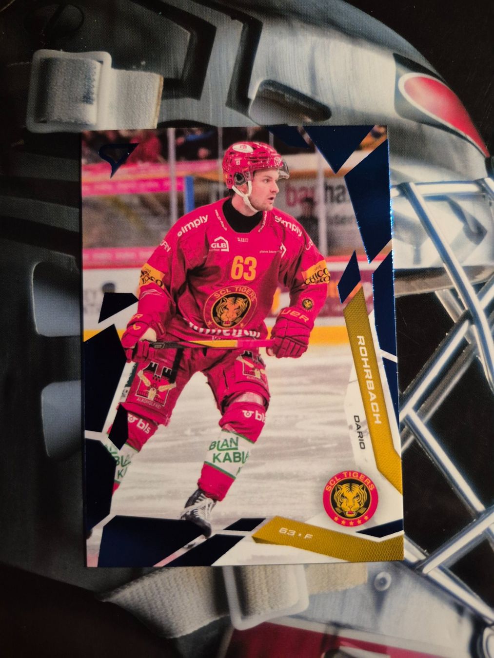 Dario Rohrbach SCL Tigers 2025/26 Sportzoo Blue (Gebraucht) in Treiten ...