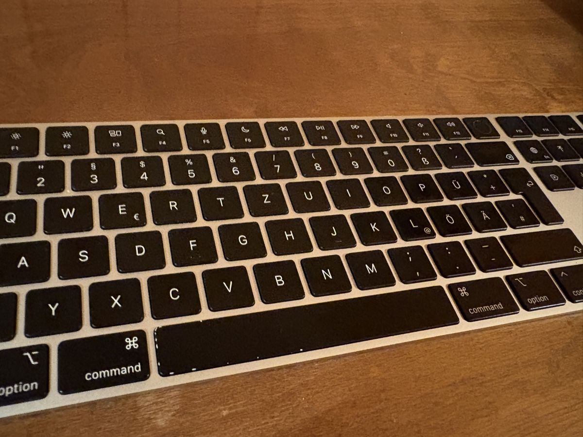 Apple Magic Keyboard mit Touch ID und Ziffernblock - DEFEKT! (Defekt ...