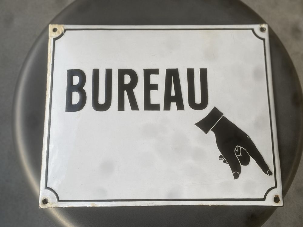 Original Emailschild alt Bureaux Hand Finger (Gebraucht) in Bülach für ...