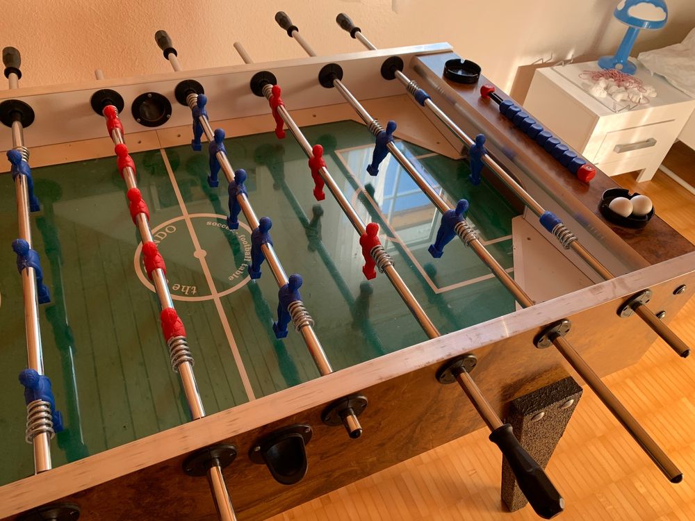 Tischfussball, Original the GARLANDO, B136cm H85cm | Kaufen auf Ricardo
