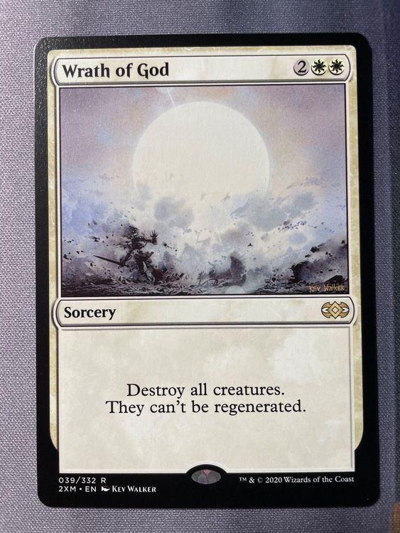 Wrath of God Rare Double Masters Boosterfrisch | Kaufen auf Ricardo