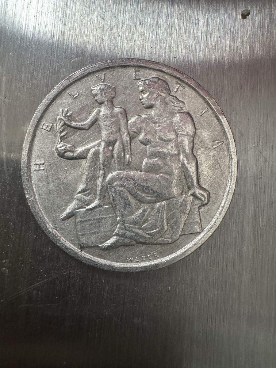 Pièce de 5 Francs Suisse 1948 - Edition rare ! (D'occasion) à Monthey ...