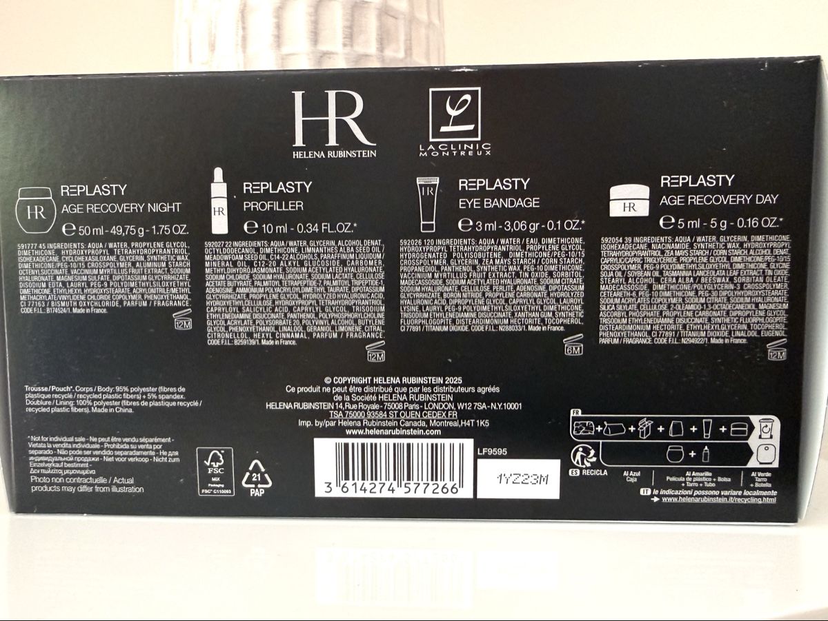 Helena Rubinstein Coffret Re-Plasty Age Recovery (Neuf avec emballage d ...