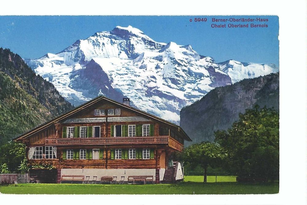 INTERLAKEN Berner Oberländer Haus, Chalet Oberland Bernois A | Kaufen auf Ricardo