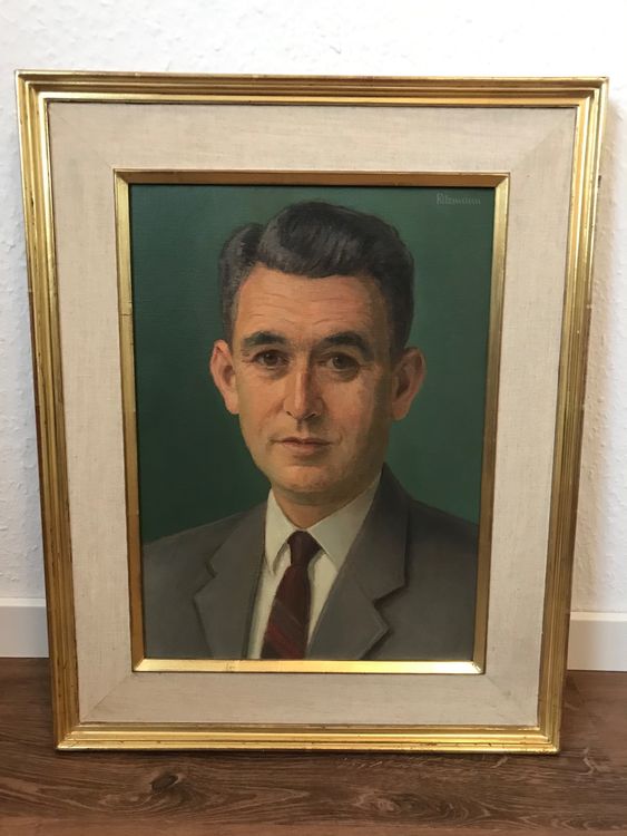 Oel auf Leinwand, Portrait, Jakob Ritzmann (Gebraucht) in Pfaffhausen für CHF 1 – nur Abholung ...