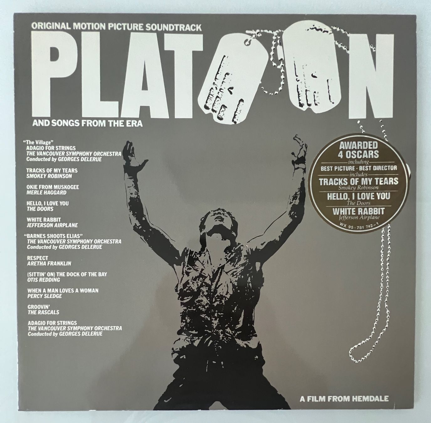 Vinyl LP Platoon (Original Motion Picture Soundtrack) 1987 (Gebraucht ...