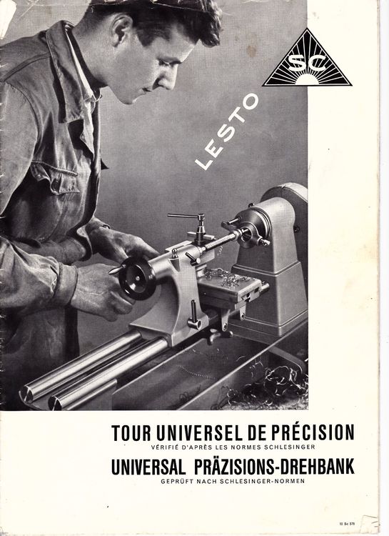 LESTO - SCINTILLA TOUR UNIVERSEL DE PRECISION - DOCUMENTS (Gebraucht) in Pailly für CHF 5 – mit ...