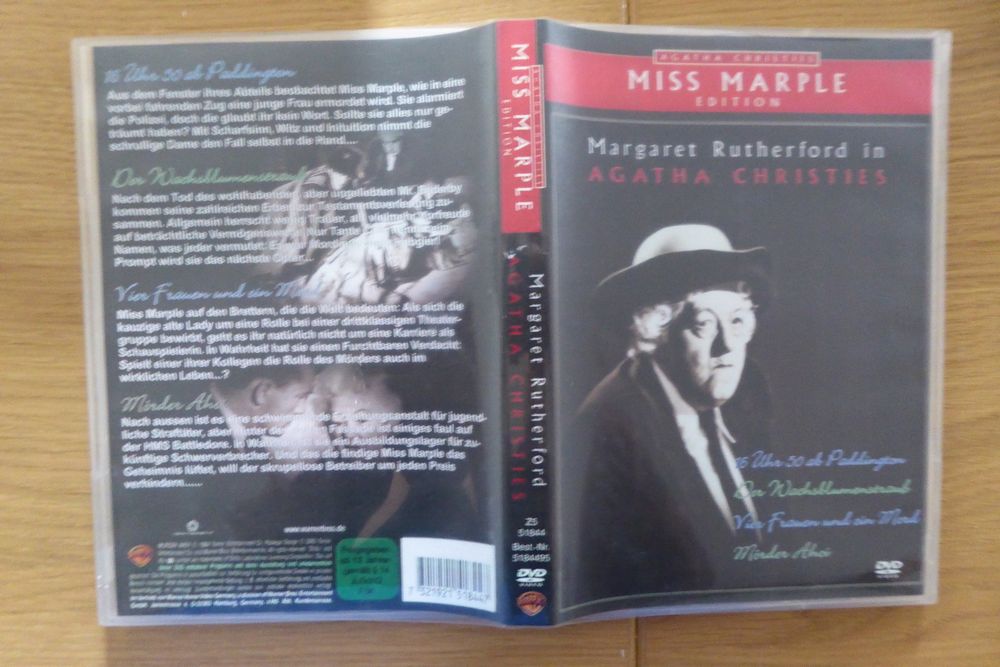 4xDVD Miss Marple Cover Kopie (Gebraucht) in Allschwil für CHF 5.9 ...