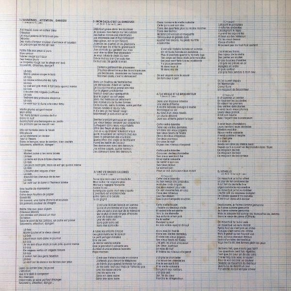 Serge LAMA - Souvenirs Attention Danger! Vinyle LP 33 Tours (Gebraucht) in Genève für CHF 7.9 ...